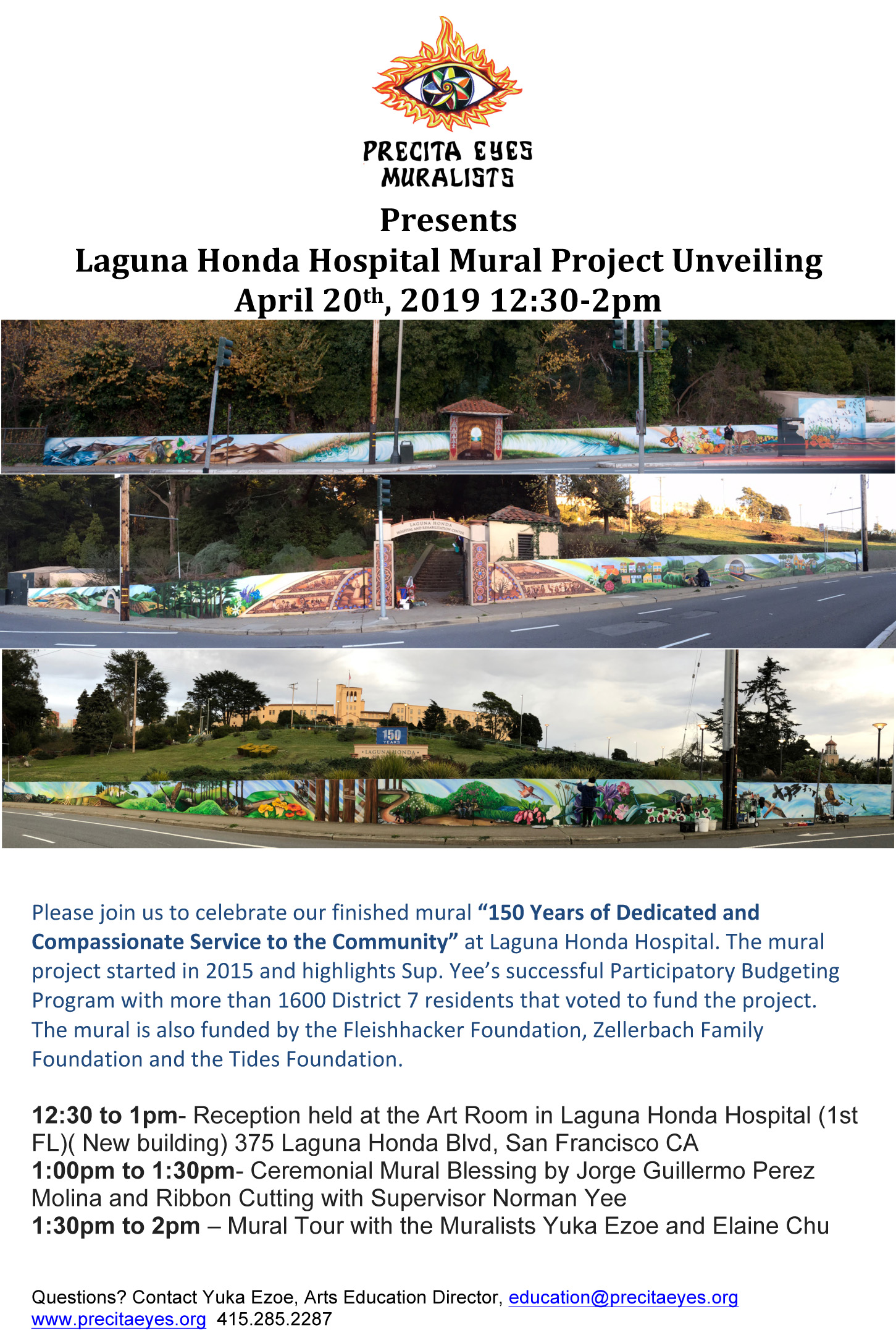 Laguna Honda Mural Ribbon-Cutting event Saturday – Sunnyside ...