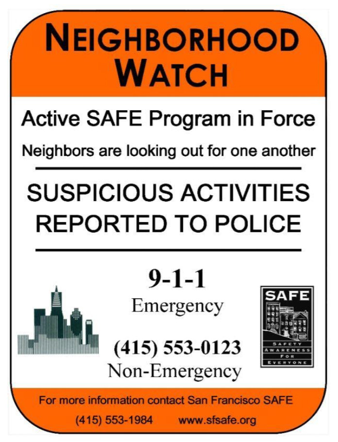 Neighborhood Watch – Sunnyside Neighborhood Association